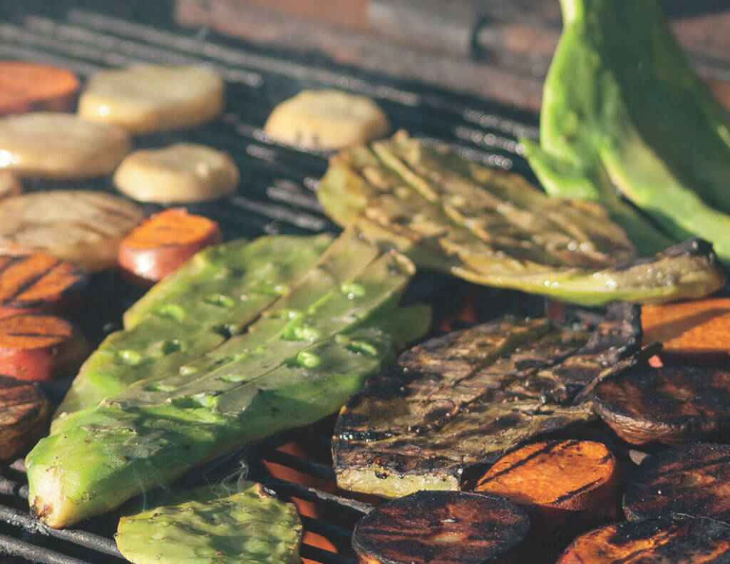 Recipe Grilled Nopalitos With Herbs And Cotija Chelsea Green Publishing