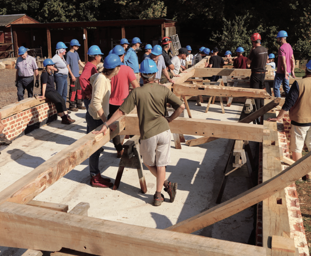 When it All Comes Together: The Barn Raising - Chelsea Green Publishing