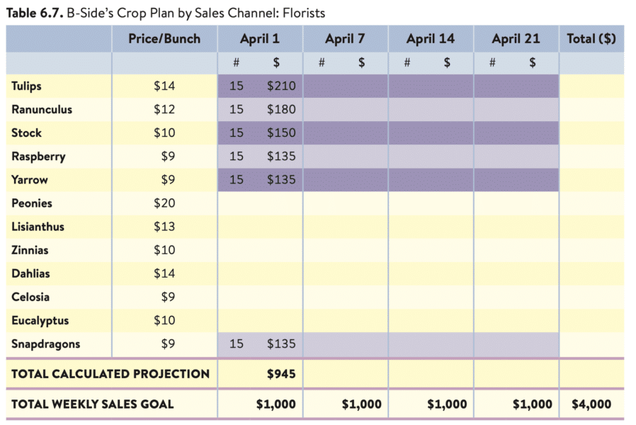 Starting A Flower Farm: 7 Steps to Crop Planning